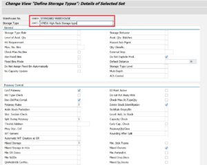 SAP EWM organization structure