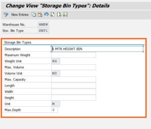 SAP EWM organization structure
